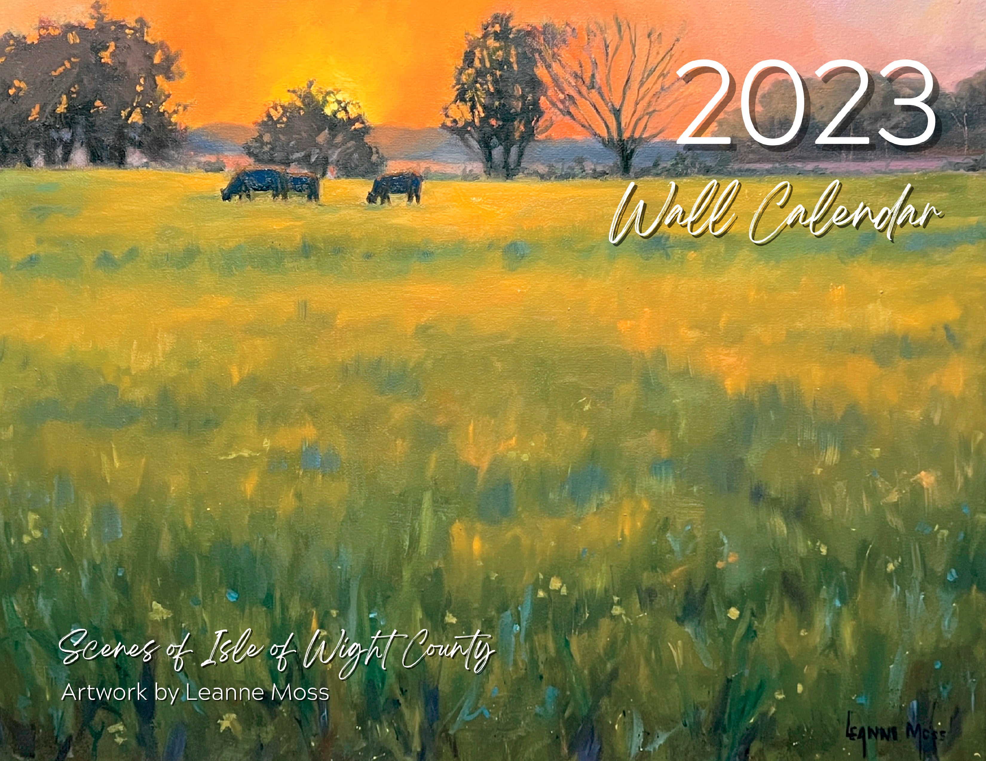2023 Wall Calendar – Leanne Moss Art