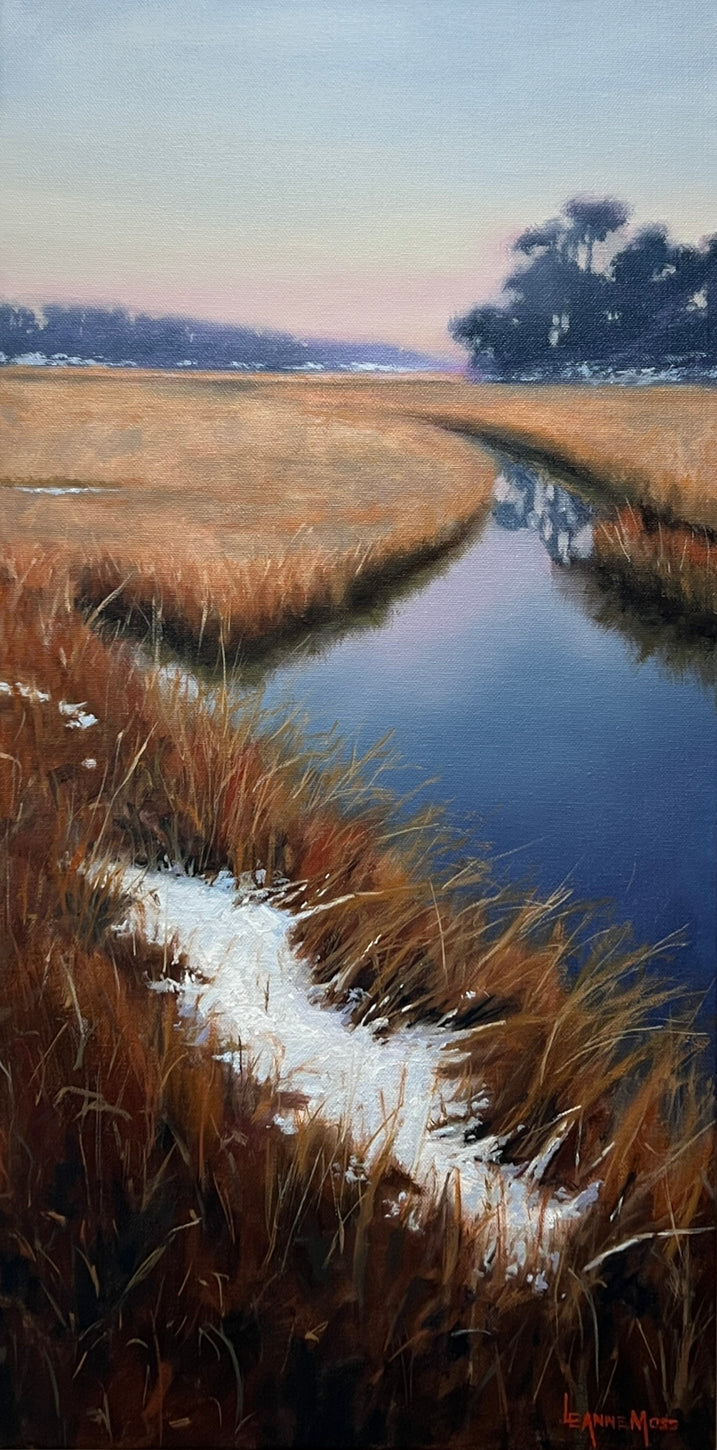 "Holding Onto Winter" – Leanne Moss Art