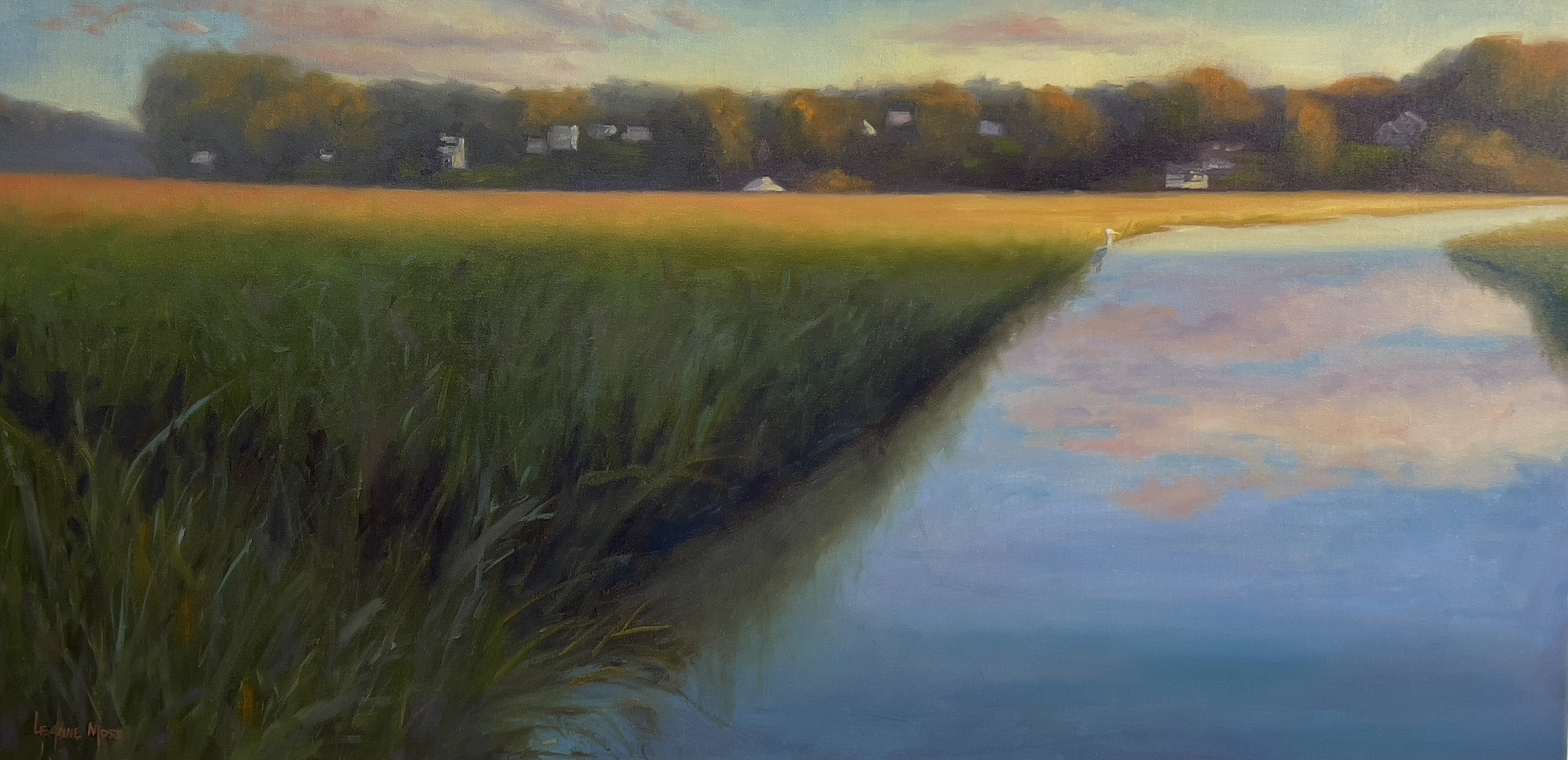 "Last Light at Clontz Park" signed print – Leanne Moss Art
